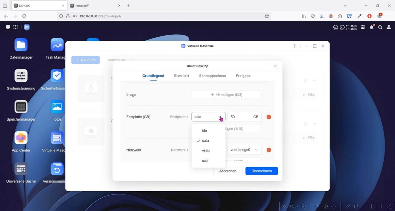 Synology VM zu UGREEN VM portieren - Synology-Coaching