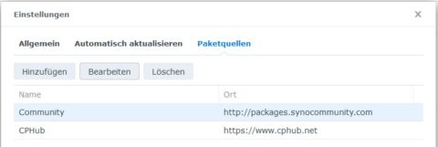 Synology Paketquellen - NAS-Experten-Coaching